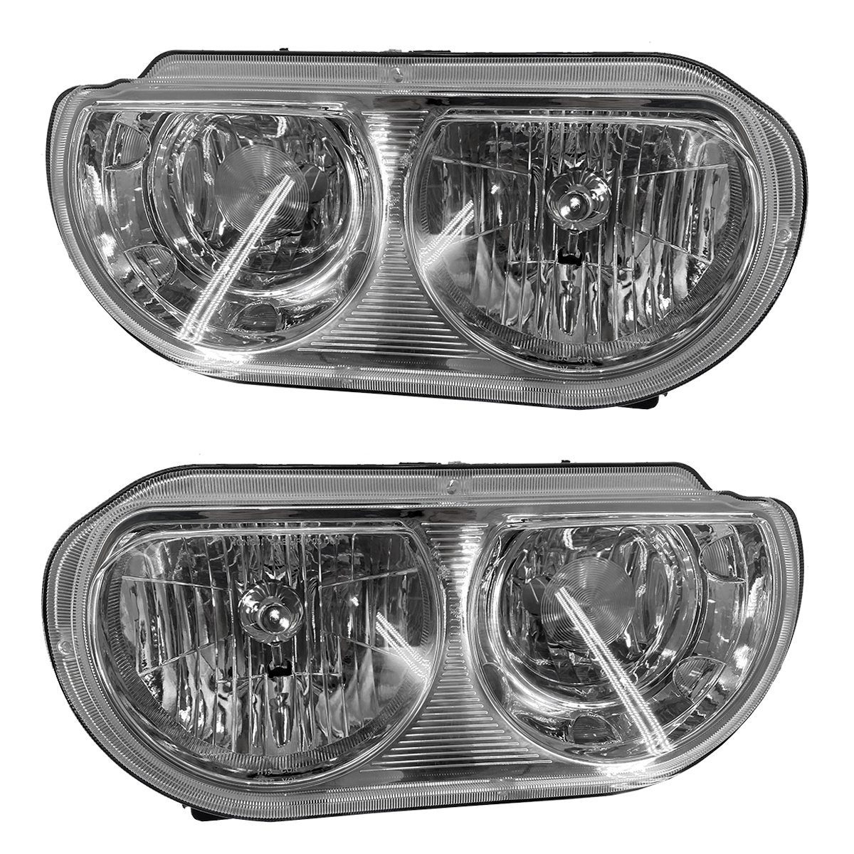 FARO CHALLENGER 08-14 CROMO JUEGO 2 PIEZAS CN - DGCHFA082C